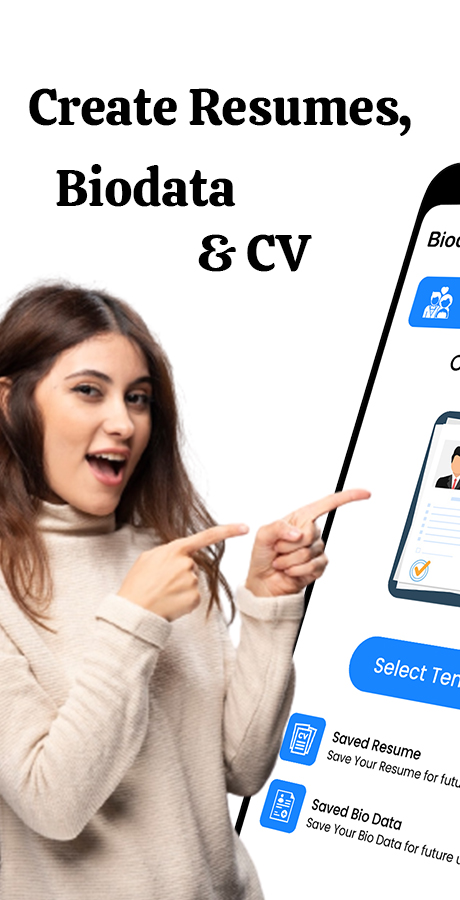 Create Resumes - Biodata and CV Maker for Job - Resume Builder App - CV Engineer - Resume ...